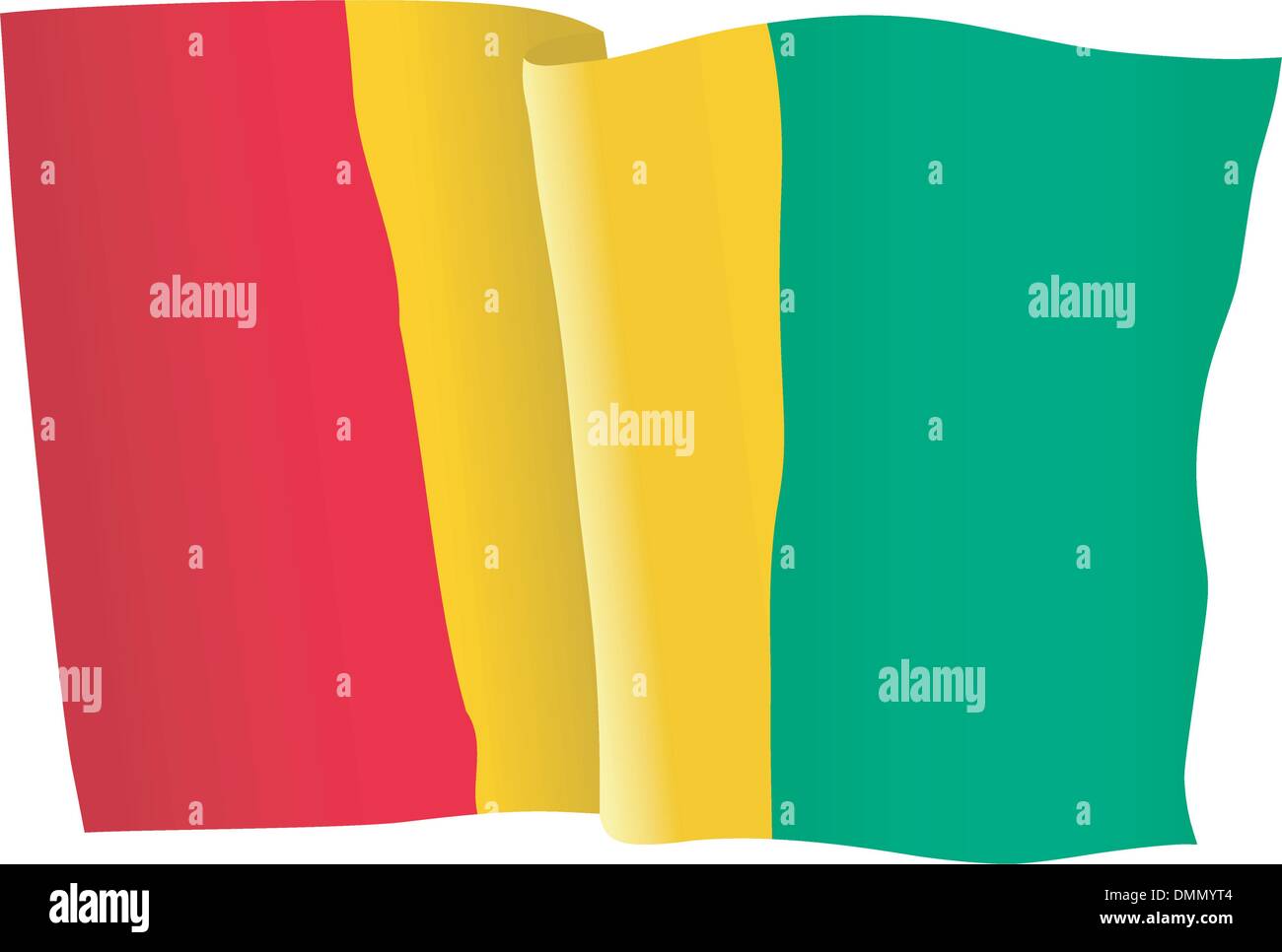flag of Guinea Stock Vector Image & Art - Alamy