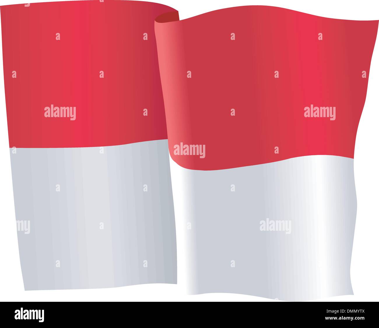 flag of Monaco Stock Vector Image & Art - Alamy