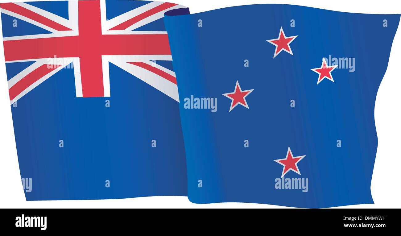 flag of New Zealand Stock Vector Image & Art - Alamy