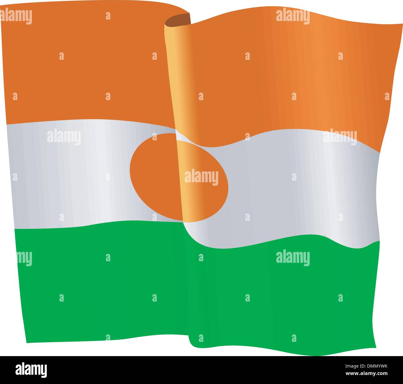 flag of Niger Stock Vector Image & Art - Alamy