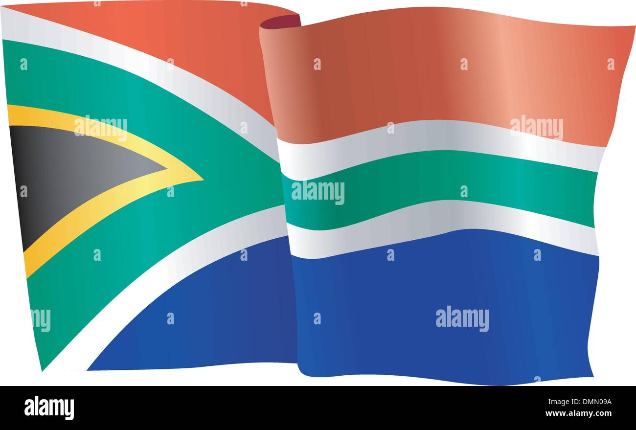 flag of South Africa Stock Vector Image & Art - Alamy