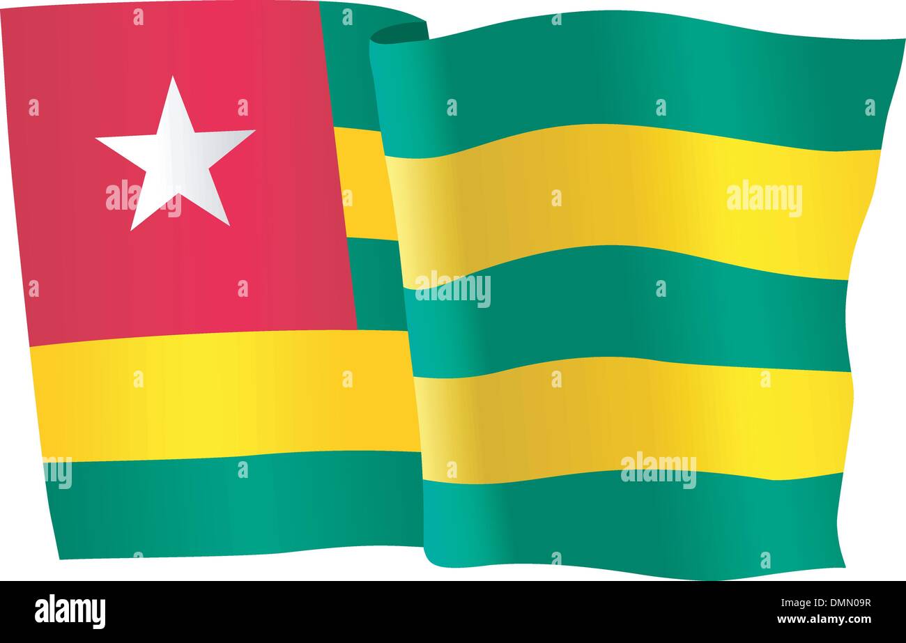flag of Togo Stock Vector Image & Art - Alamy