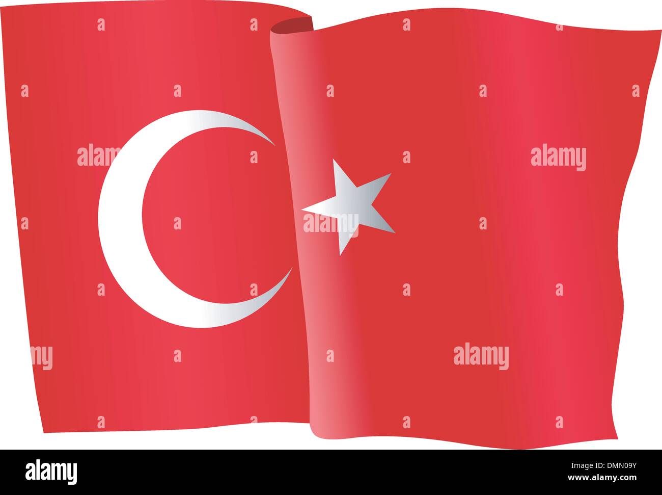 flag of Turkey Stock Vector Image & Art - Alamy