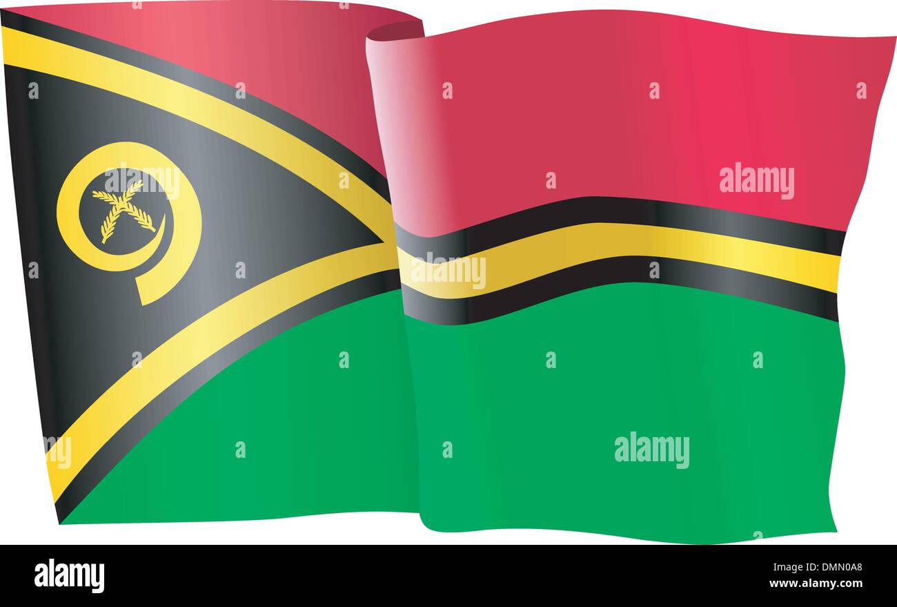 Flag of the vanuatu hi-res stock photography and images - Alamy
