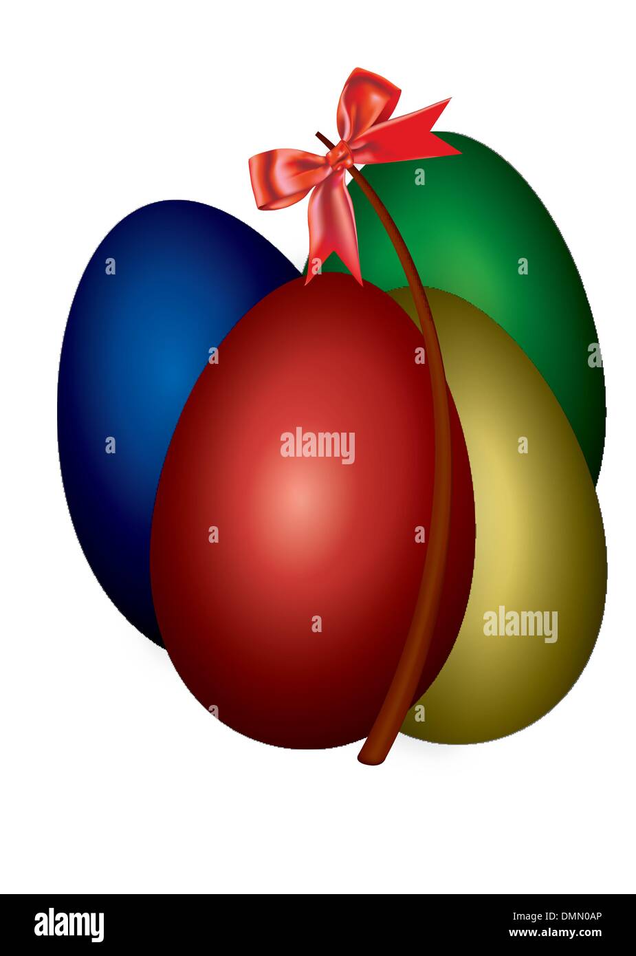 Background with easter symbols Stock Vector Images - Alamy