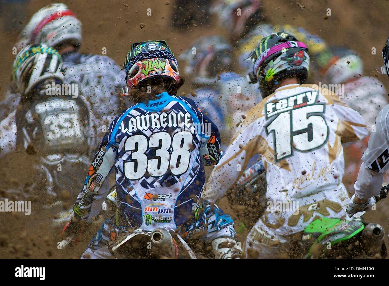 22 August 2009: Jason Lawrence # 338 and Timmy Ferry # 15 during the ...