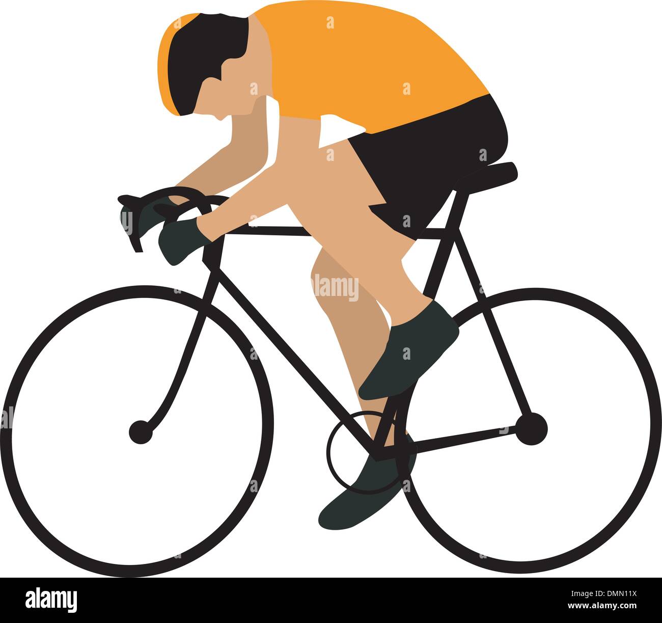 Stick figure cycling hi-res stock photography and images - Alamy