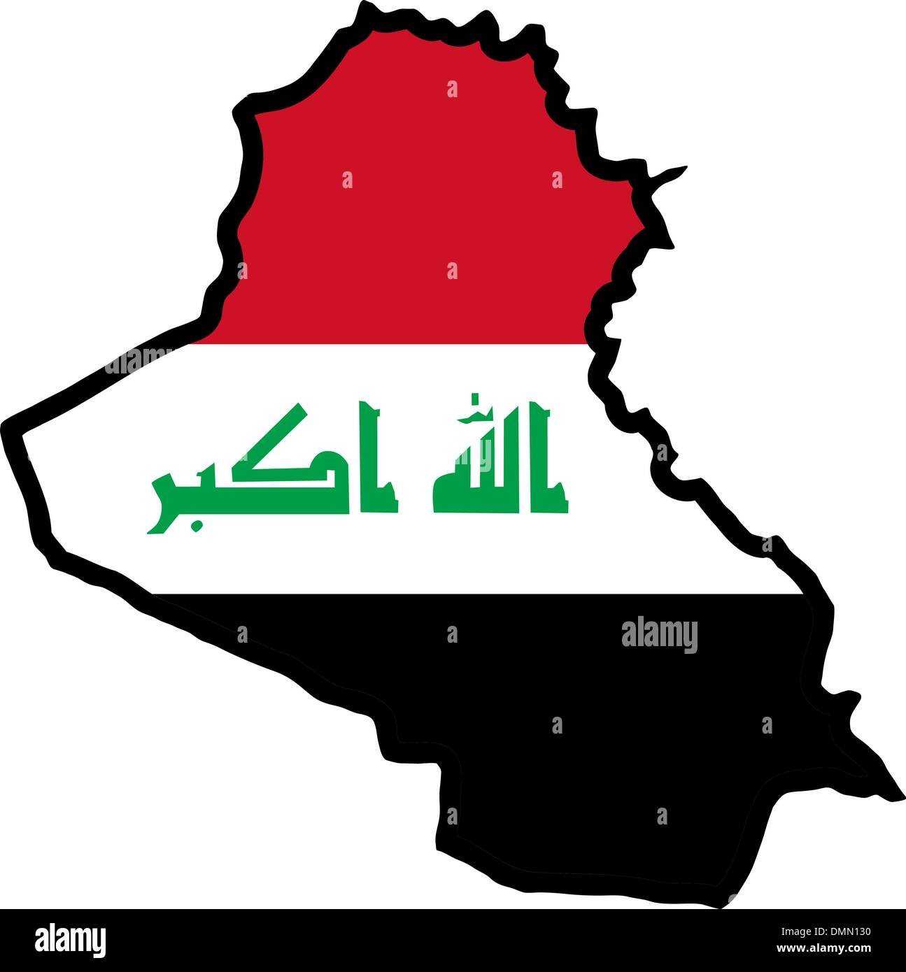 Abstract iraq map Stock Vector Images - Alamy