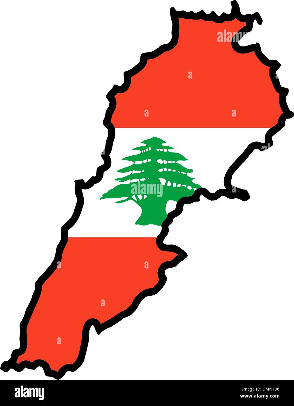 Lebanon flag in abstract hi-res stock photography and images - Alamy