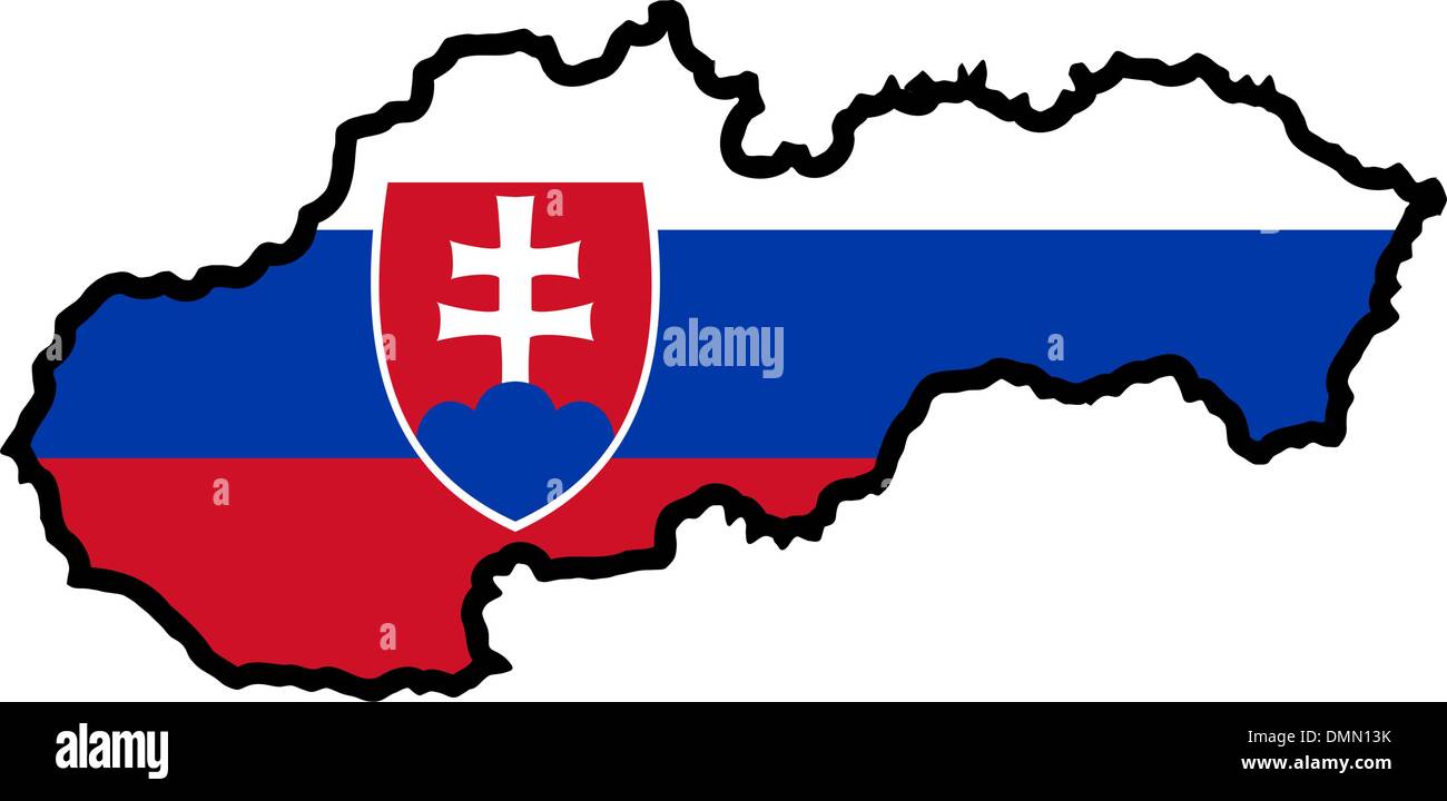 Slovakia vector vectors Cut Out Stock Images & Pictures - Alamy