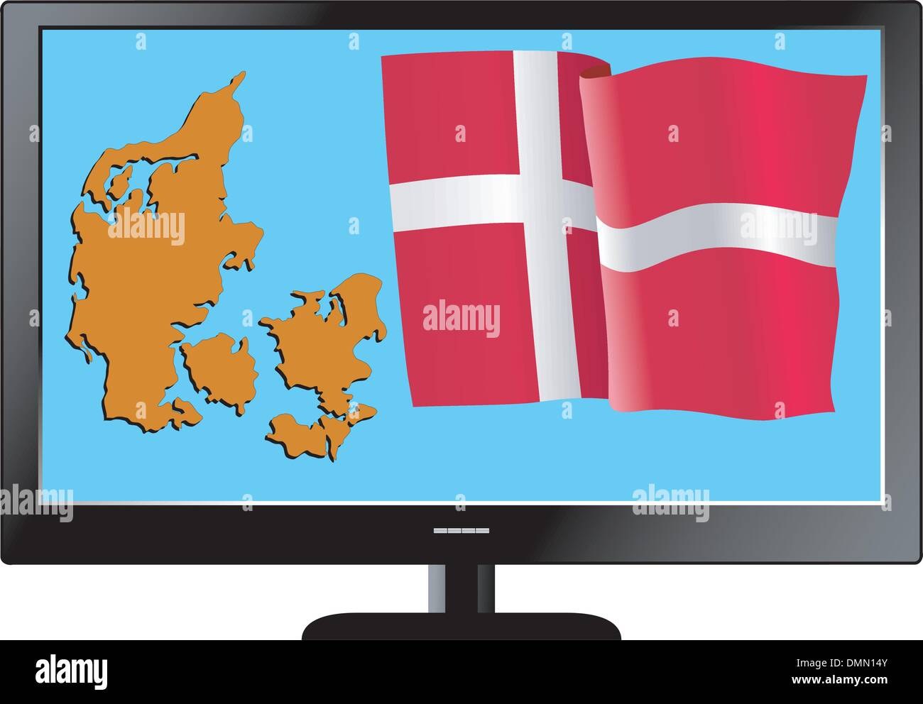 Denmark tv Stock Vector Images - Alamy