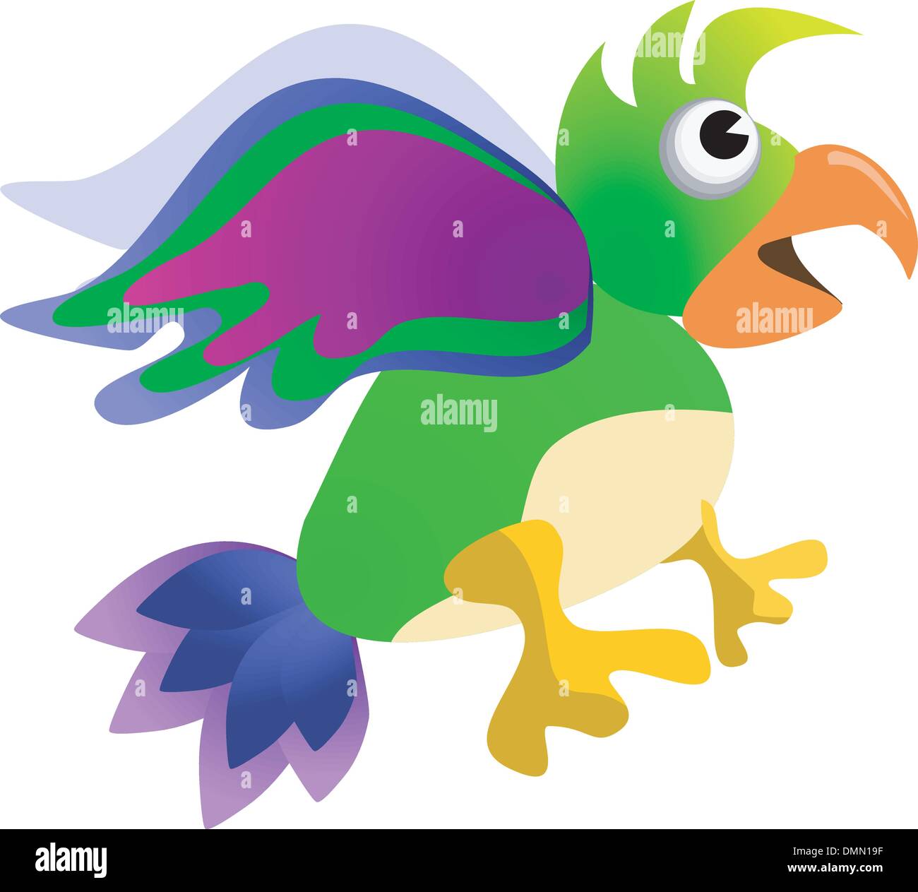 African macaw Stock Vector Images - Alamy