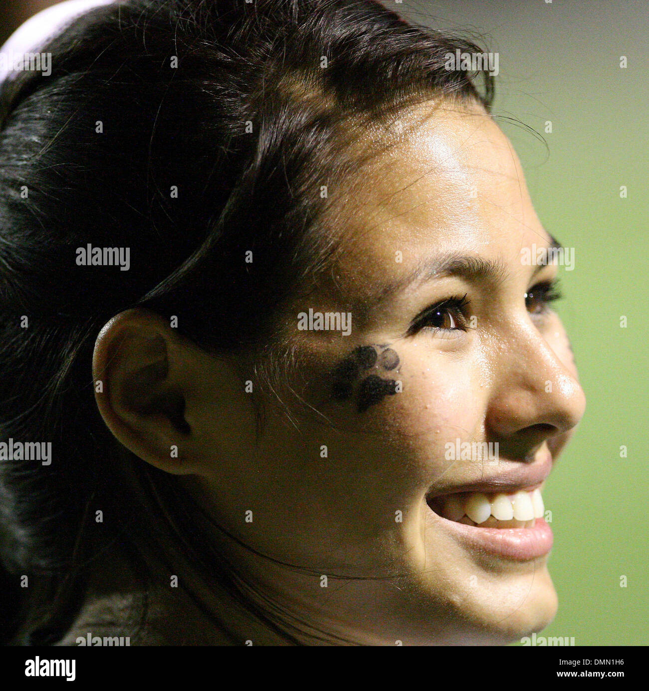 FOR SPORTS - Clark cheerleader Stephani Holguin is all smiles during ...