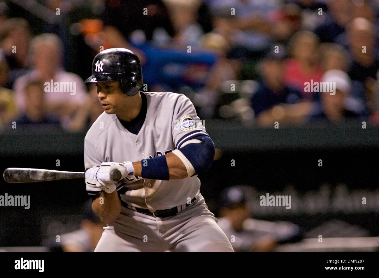 01 Sept. 2009: New York Yankees Alex Rodriguez (13)during game between ...
