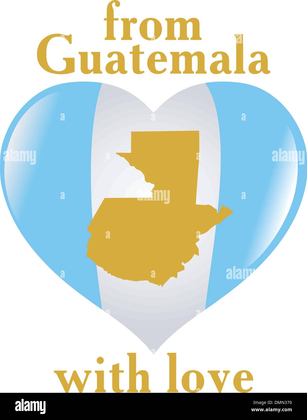 Love guatemala Stock Vector Images - Alamy