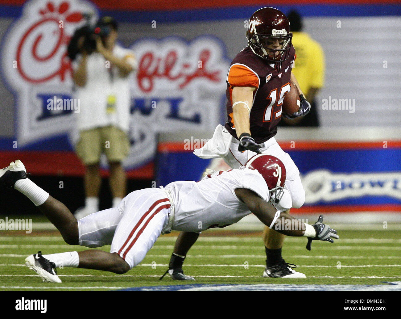 Sep 05, 2009 - Atlanta, Georgia, USA - NCAA Football - Virginia Tech's ...