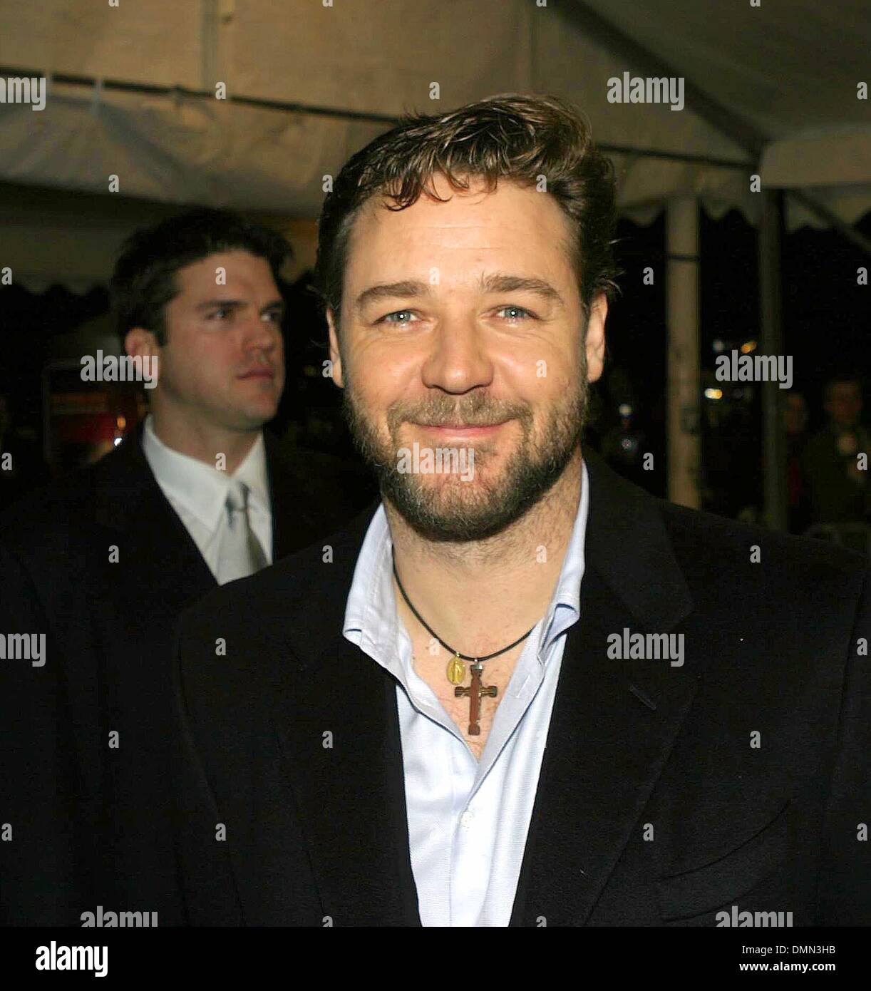 Russel Crowe at the premiere of "Master and Commander Stock Photo - Alamy