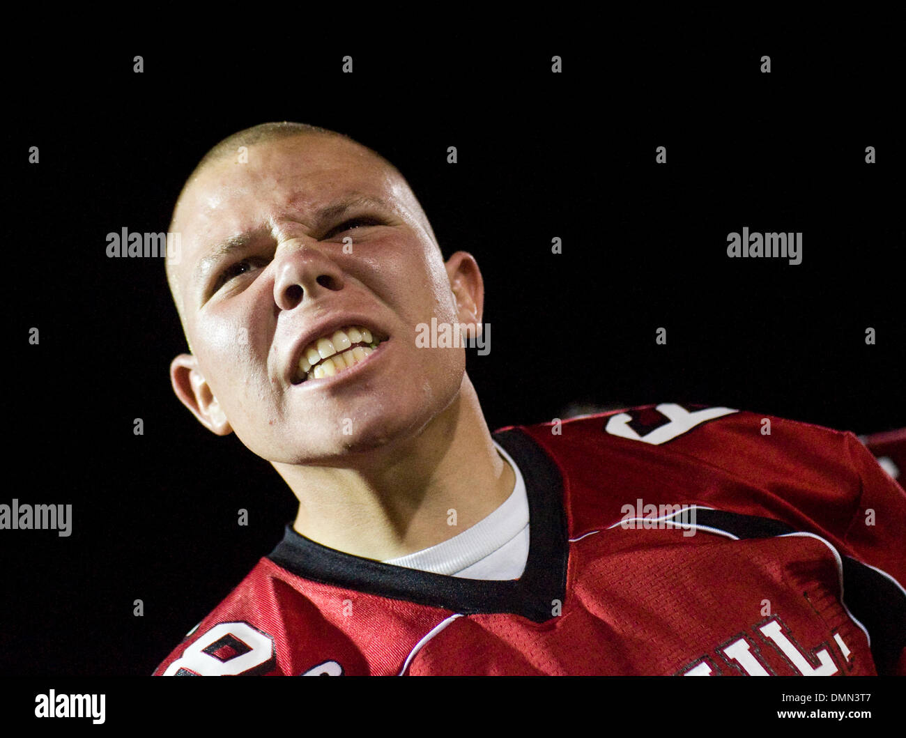 The Foothill Cougars Joey McKenzie roots on the defense from the ...