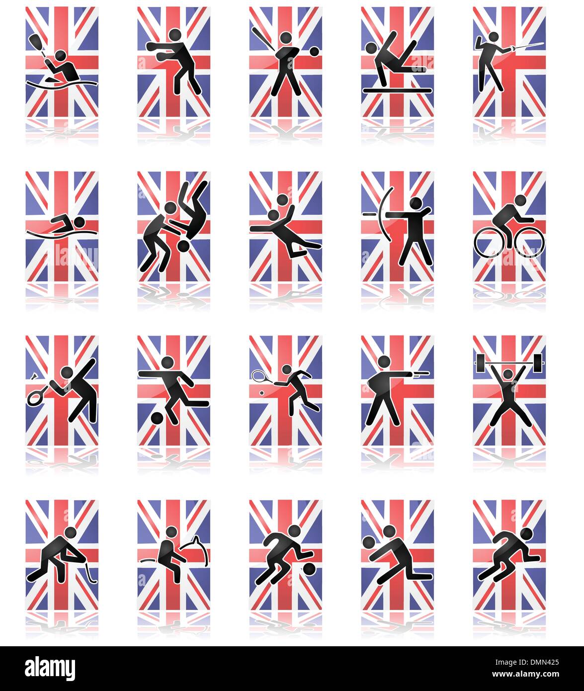 British olympic swimming Stock Vector Images - Alamy