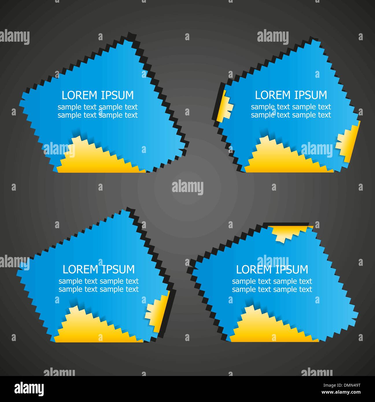 Promotional sticker Stock Vector Images - Alamy