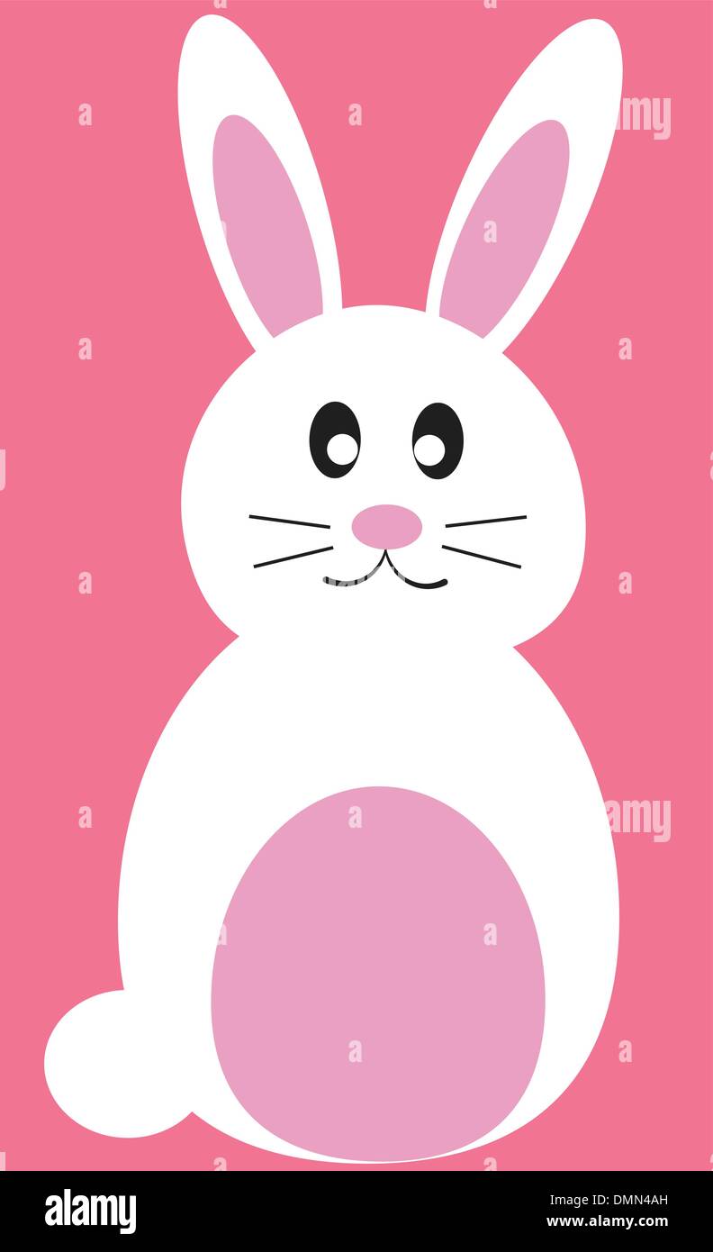Bunny clip art Stock Vector Images - Alamy