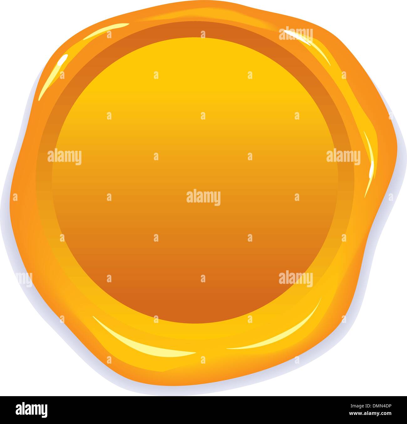vector wax gold seal Stock Vector Image & Art - Alamy