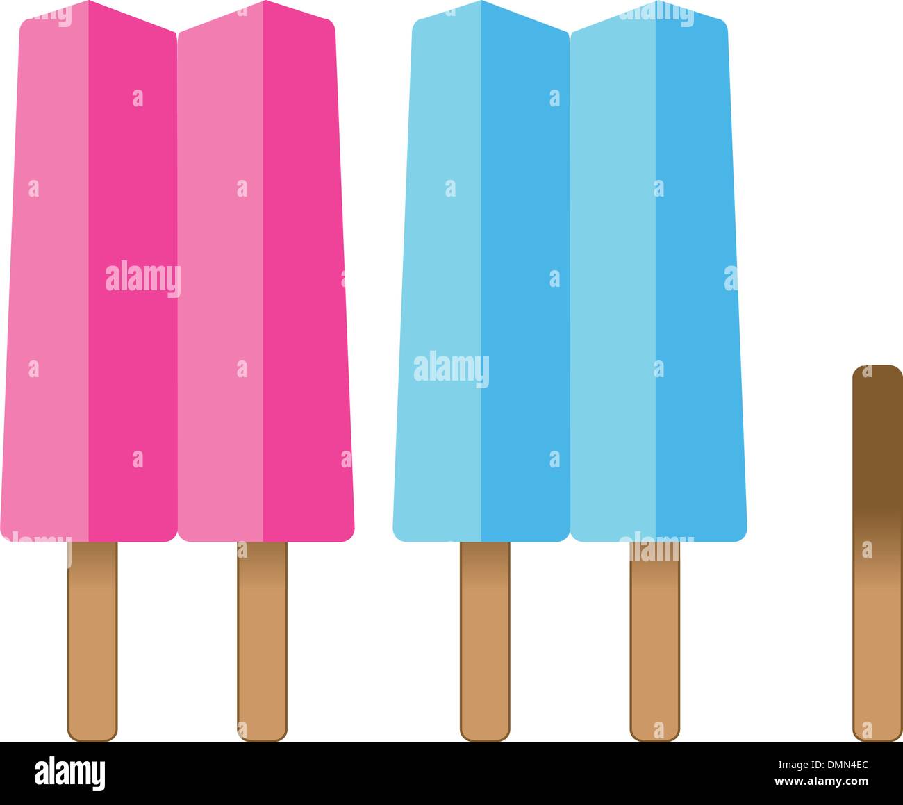 vector popsicle collection Stock Vector Image & Art - Alamy