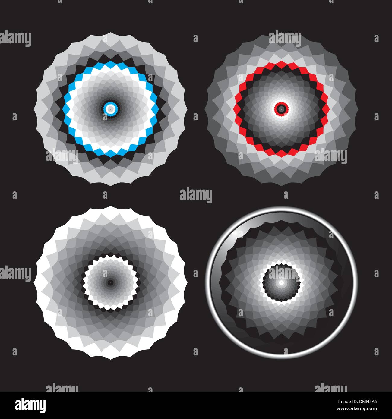 Buttons detail Stock Vector Images - Alamy