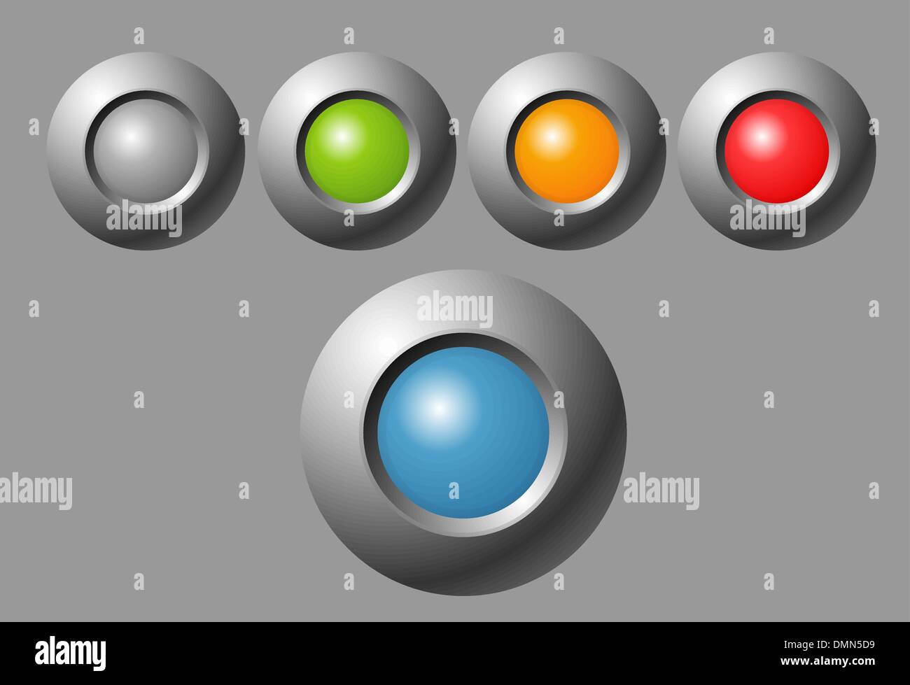 Control indicator Stock Vector Images - Alamy