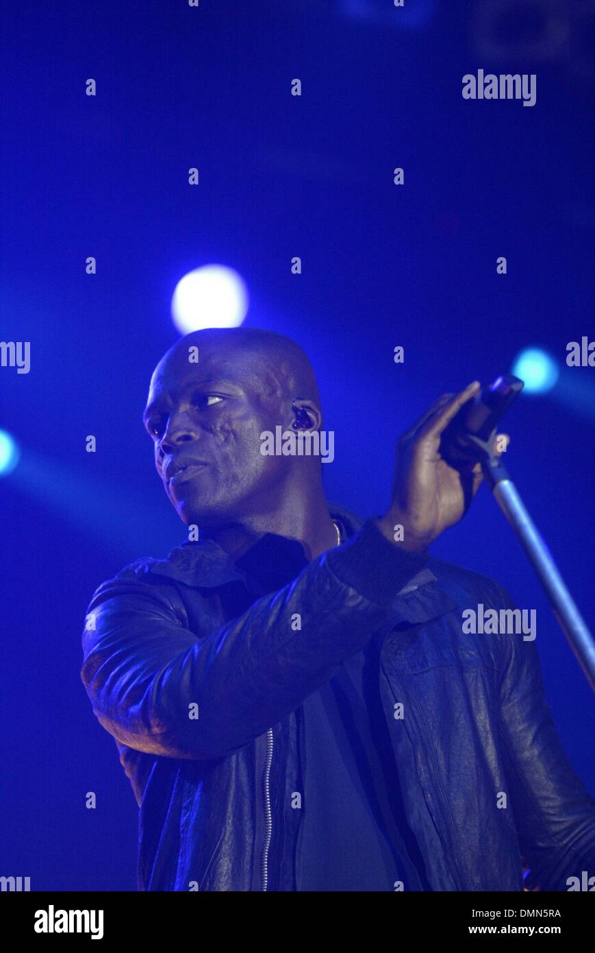 Seal performs at a concert in Treptow Arena in Berlin Stock Photo - Alamy