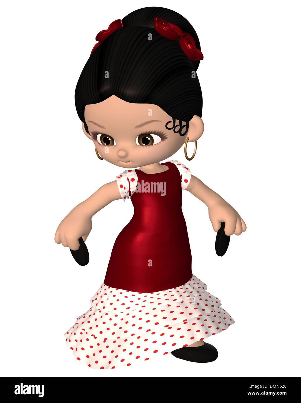 Cartoon flamenco dancer hi-res stock photography and images - Alamy