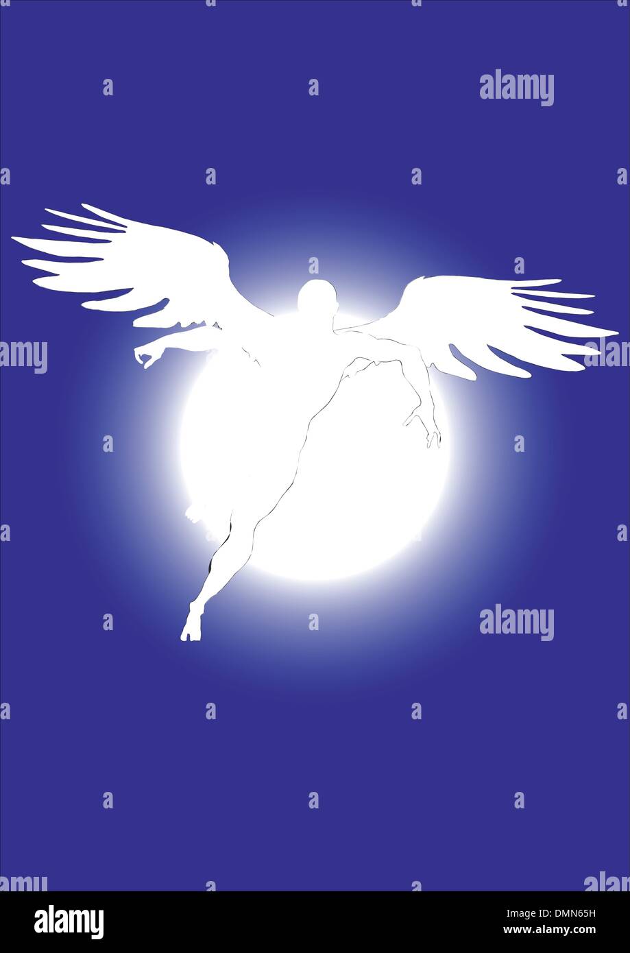 Angel light rays Stock Vector Images - Alamy