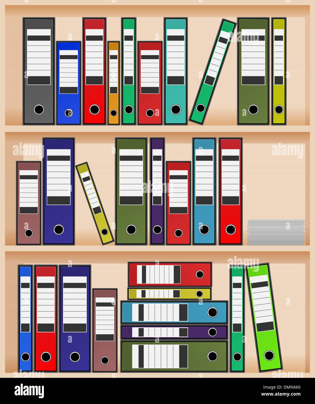 Shelf papers Stock Vector Images - Alamy
