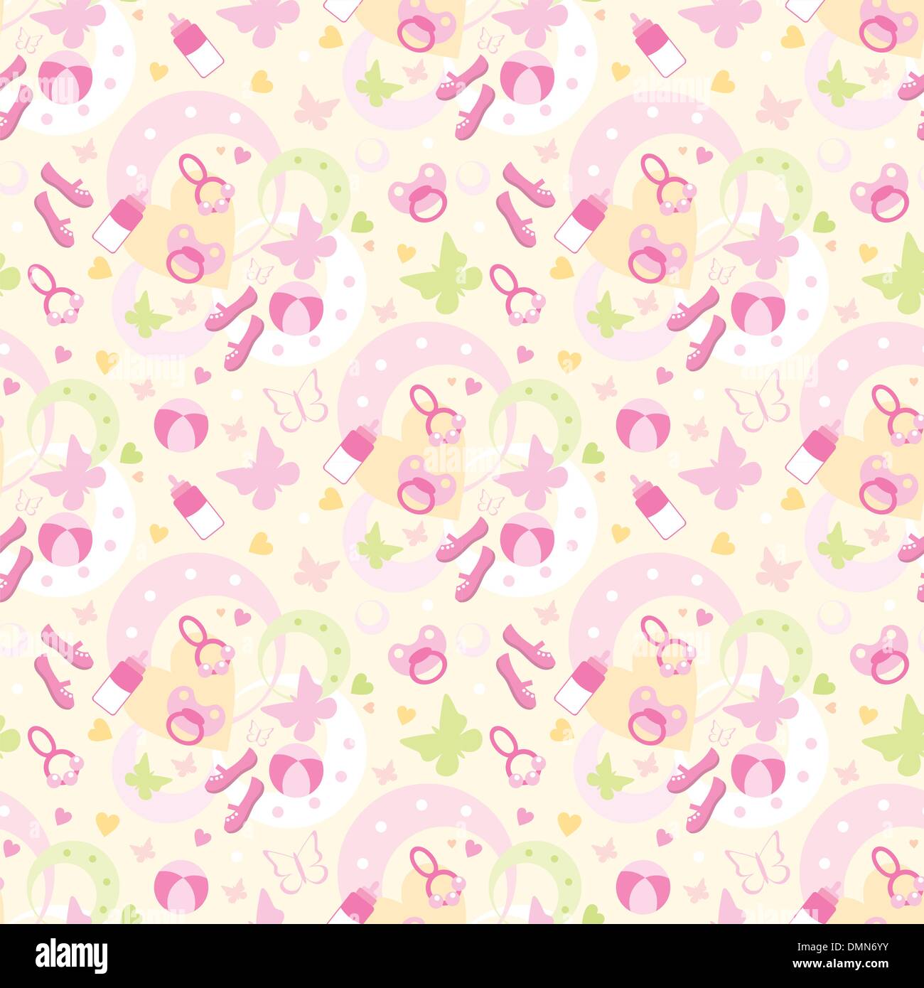 Seamless children's things pattern Stock Vector Image & Art - Alamy