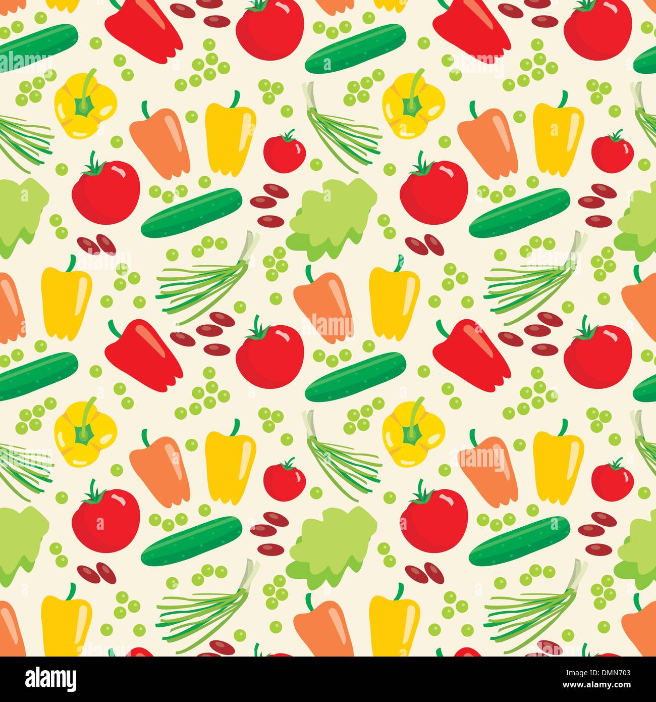 Seamless vegetables pattern Stock Vector Image & Art - Alamy