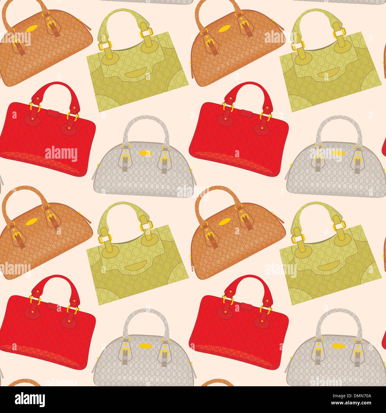 Seamless bags pattern Stock Vector Image & Art - Alamy