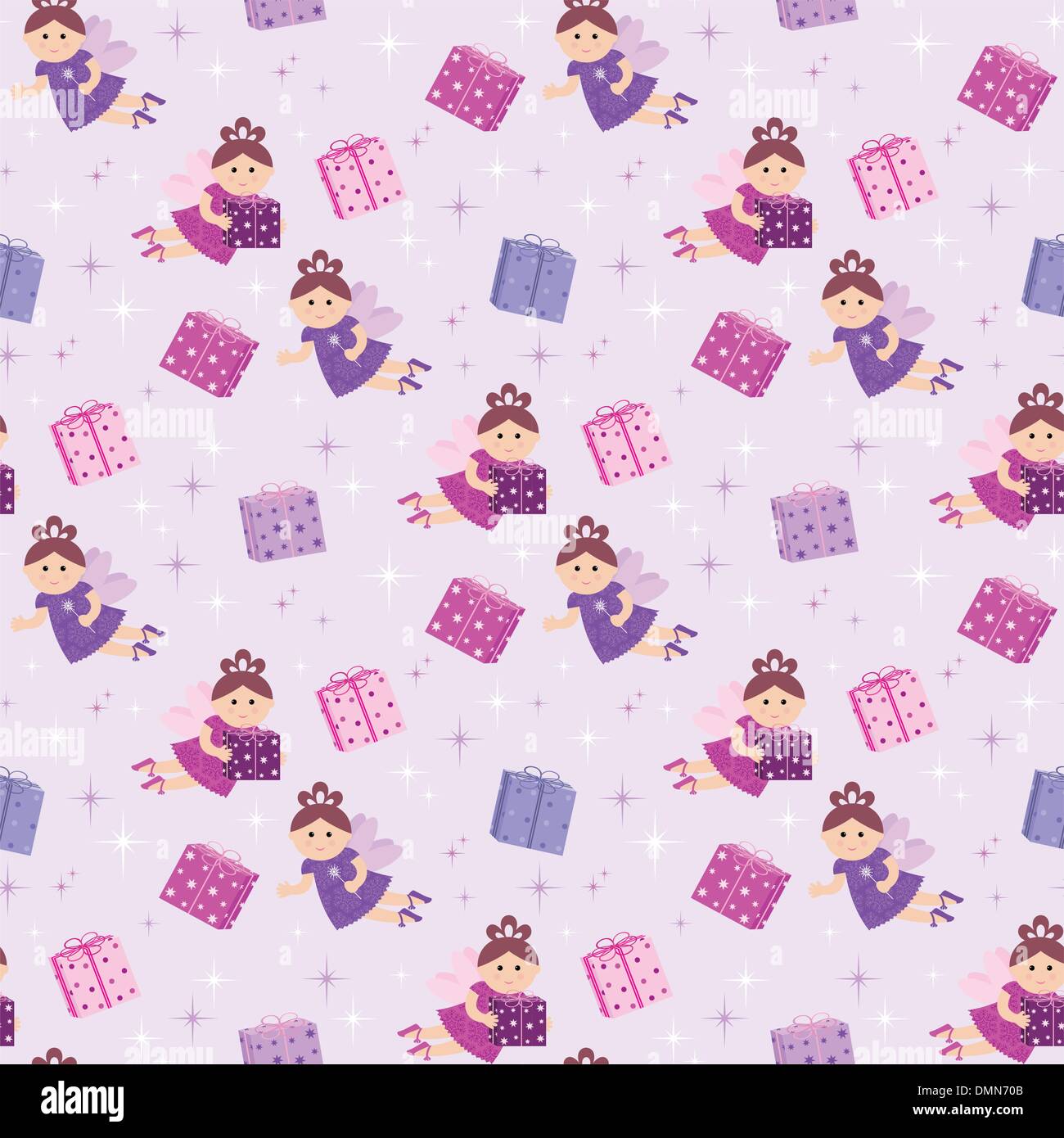 Seamless fairy pattern Stock Vector Image & Art - Alamy