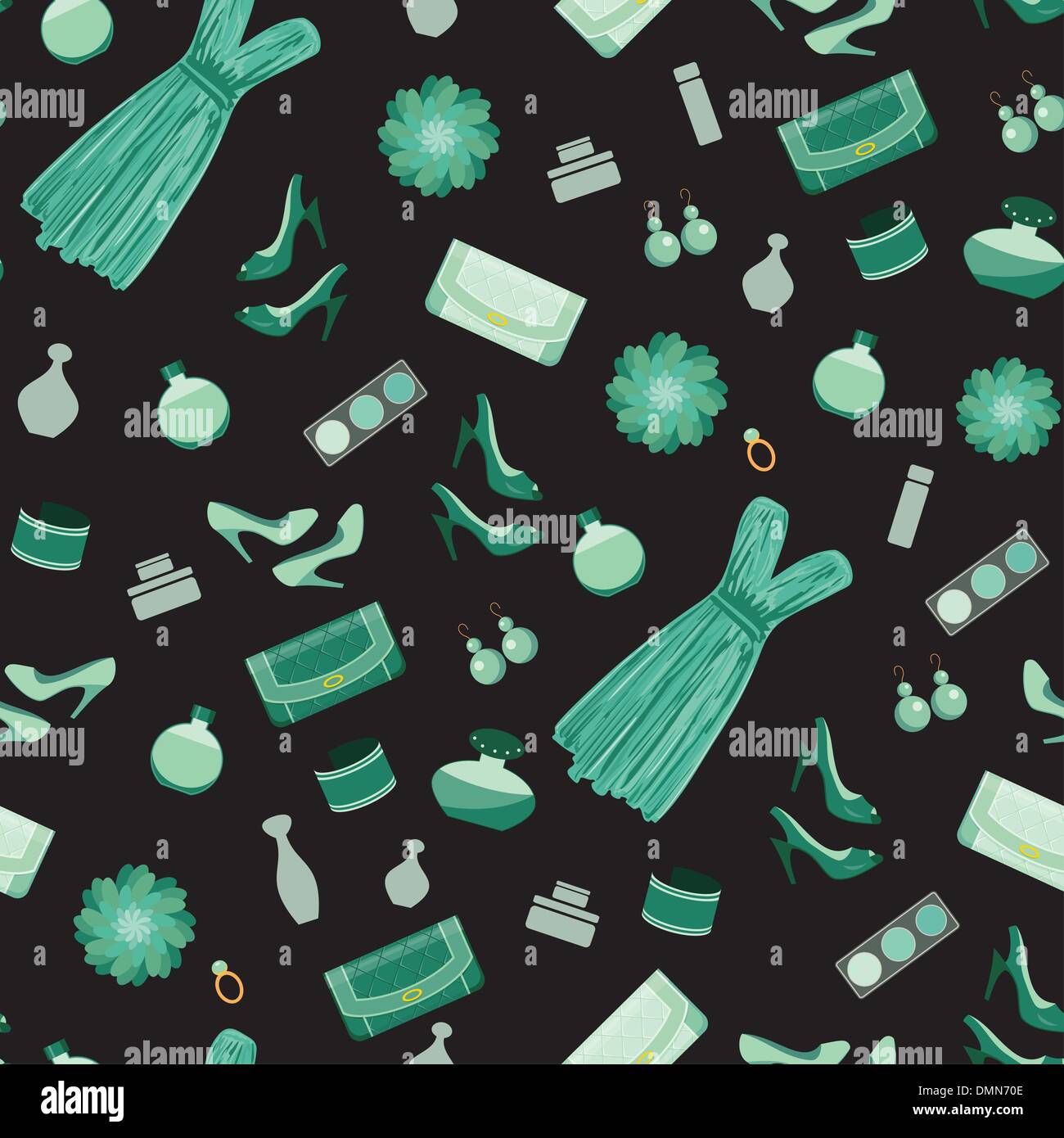 Seamless fashion pattern Stock Vector Image & Art - Alamy