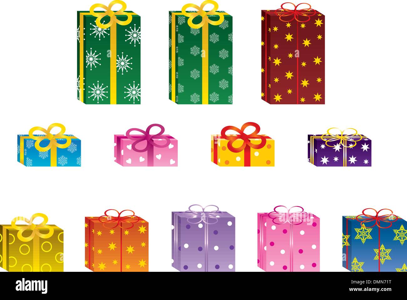 Gradient gift card ribbon Stock Vector Images - Alamy