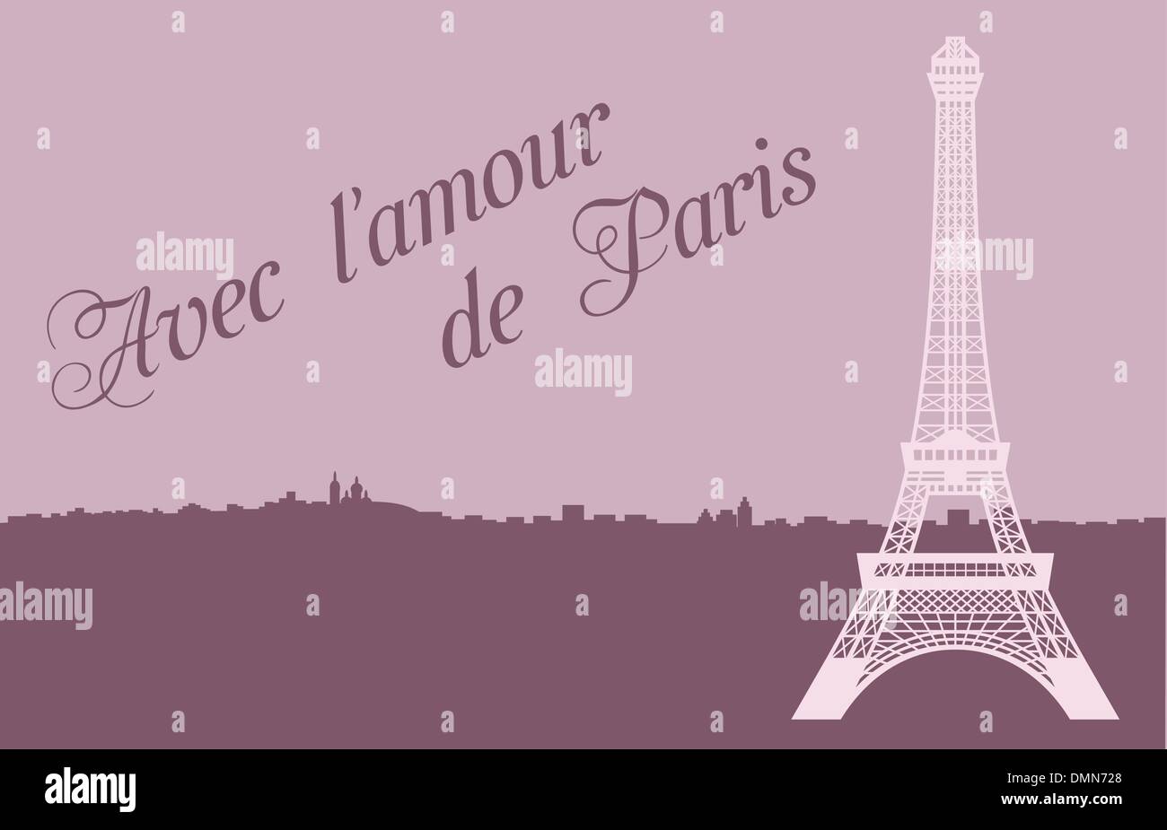 Paris france day view Stock Vector Images - Alamy