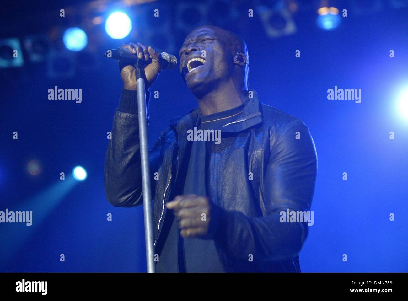Seal performs at a concert in Treptow Arena in Berlin Stock Photo - Alamy