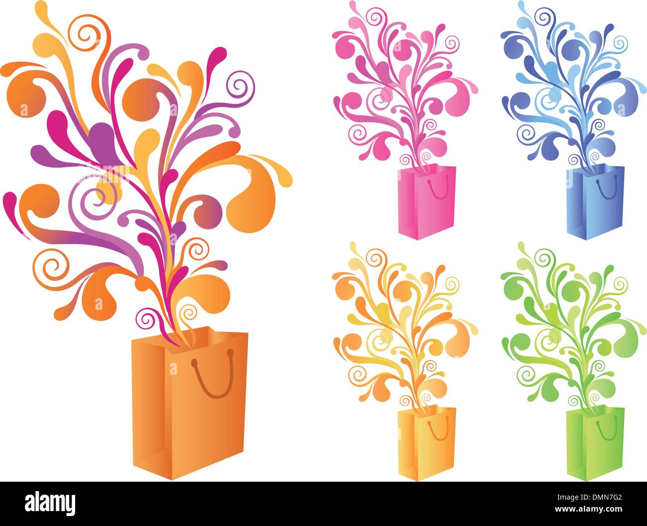 magic shopping bag, vector Stock Vector Image & Art - Alamy