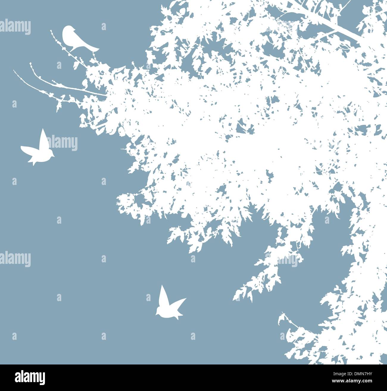 The white birds Stock Vector Images - Alamy