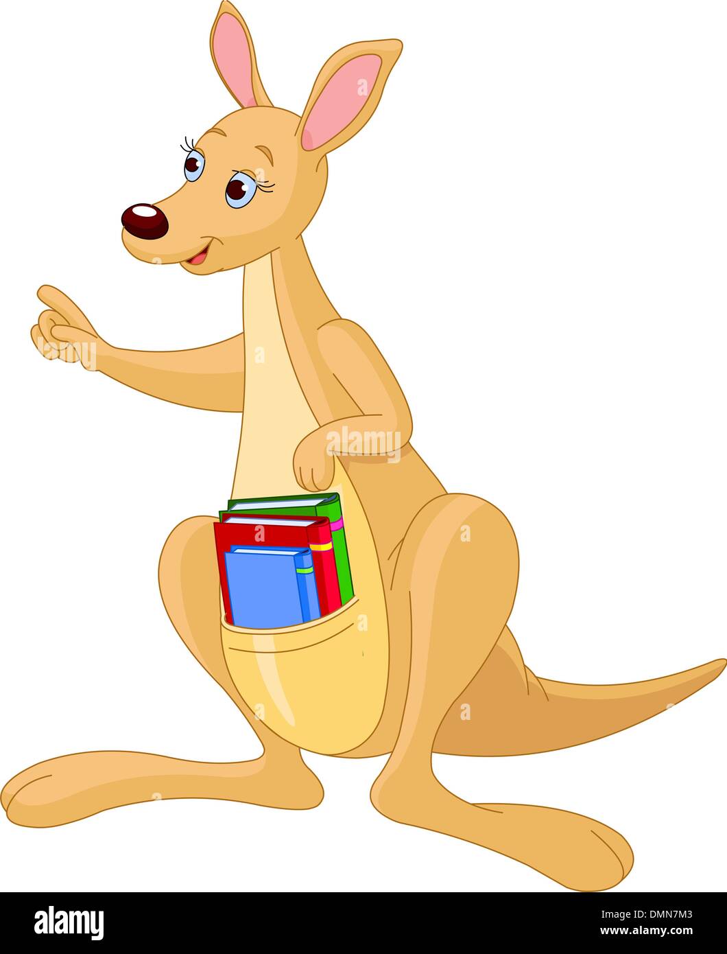 Kangaroo cartoon Cut Out Stock Images & Pictures - Alamy