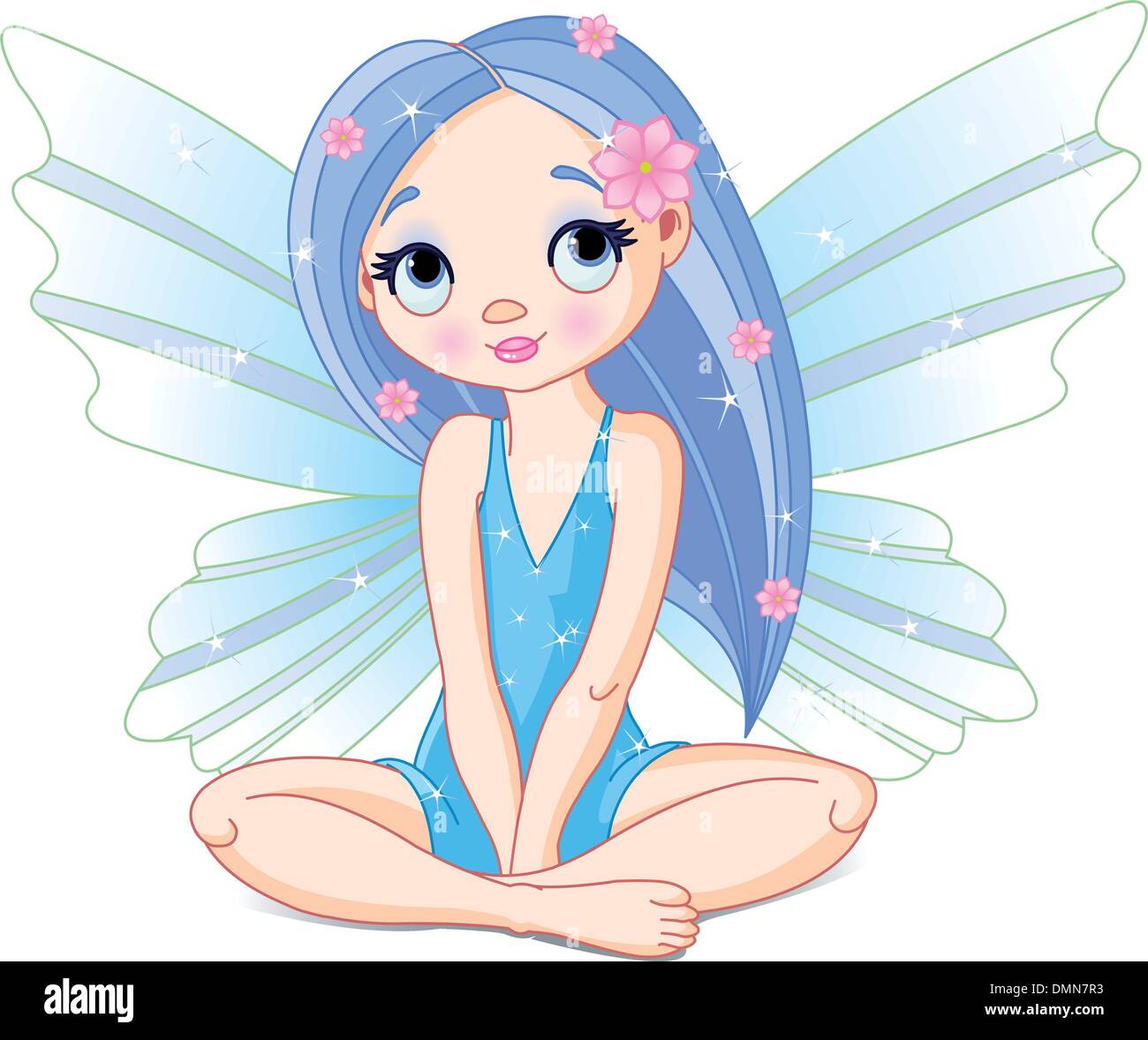 Little fairy Stock Vector Image & Art - Alamy