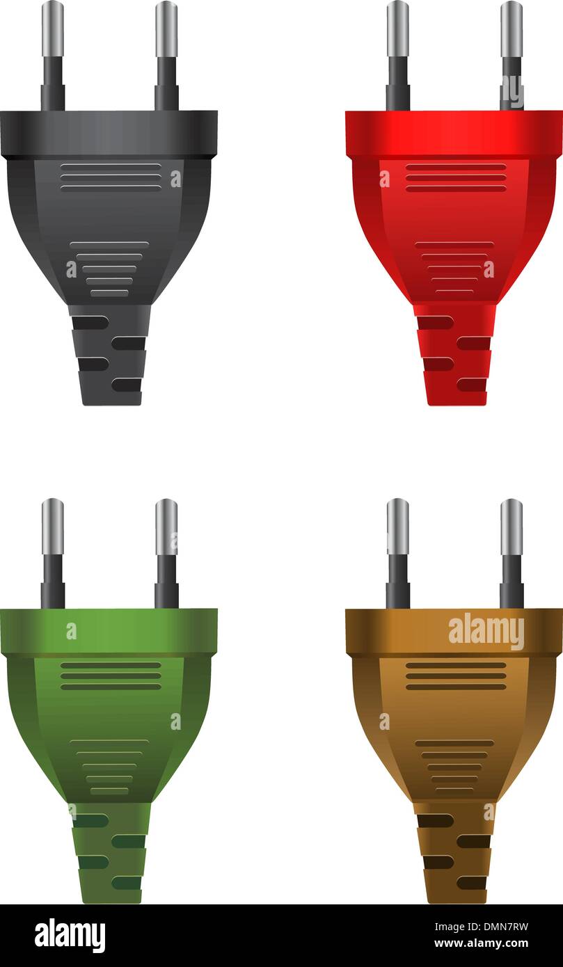 Gold plugs Stock Vector Images - Alamy