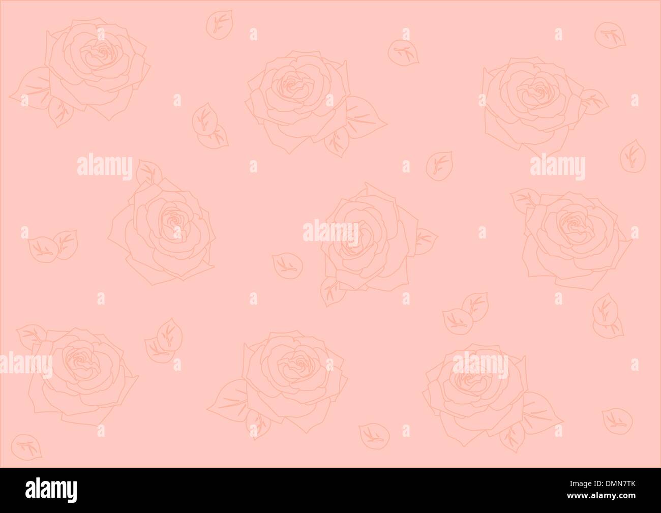 Seamless abstract flowers Stock Vector Images - Alamy