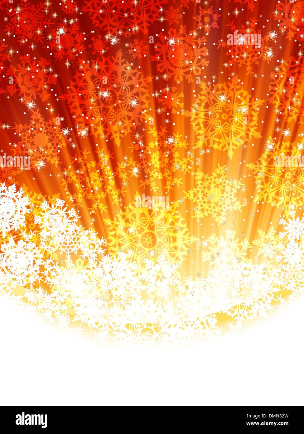 Red shiny golden merry Stock Vector Images - Alamy