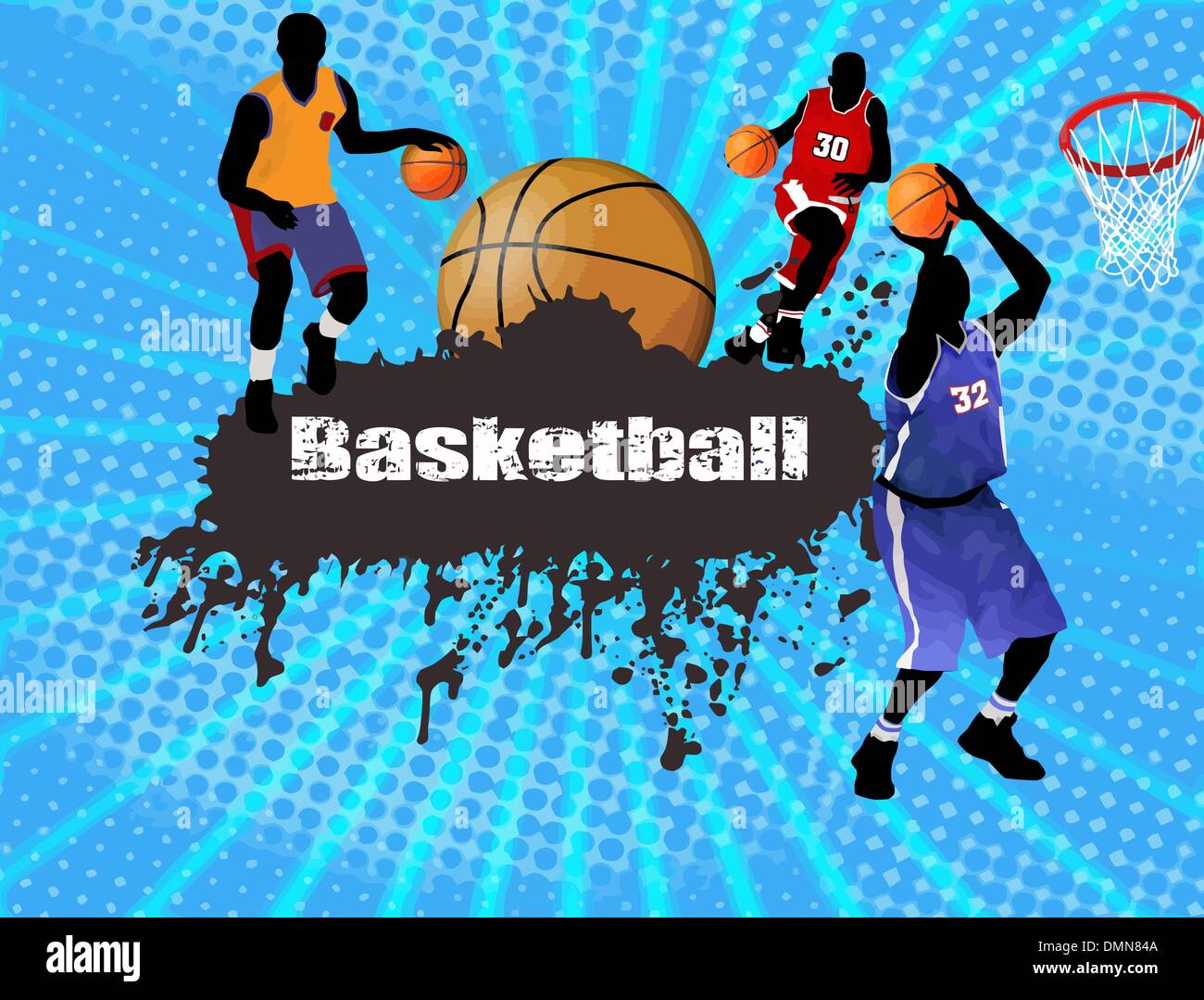 Basketball poster hi-res stock photography and images - Alamy