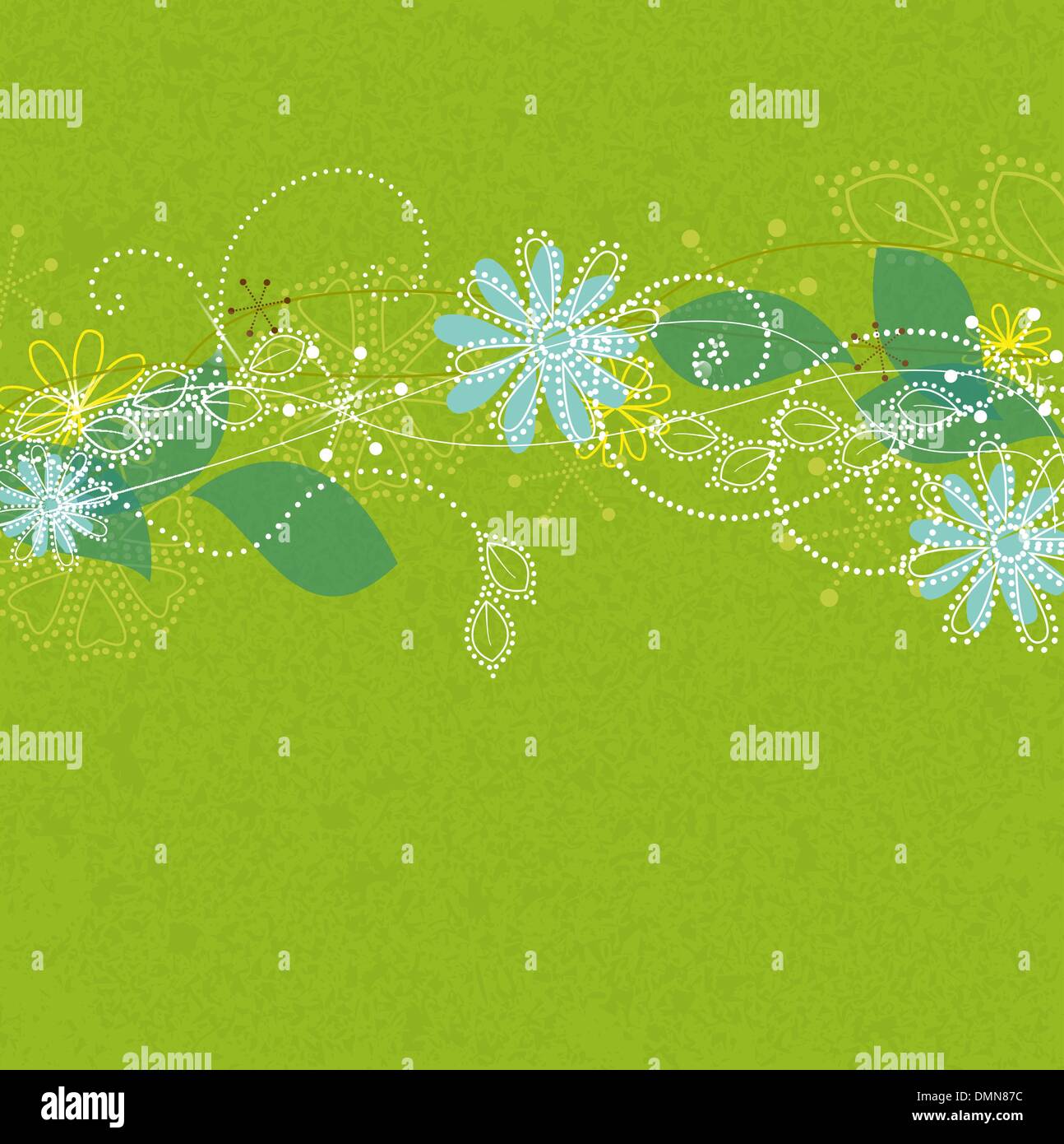 Green foliage digital wallpaper Stock Vector Images - Alamy